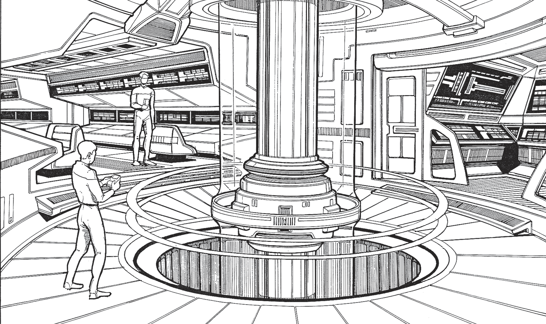 Voyager engineering Set Blueprint Archive
